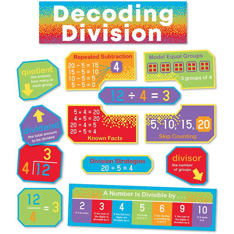 Math Bulletin Board Sets | Classroom Decor | The School Box - The ...