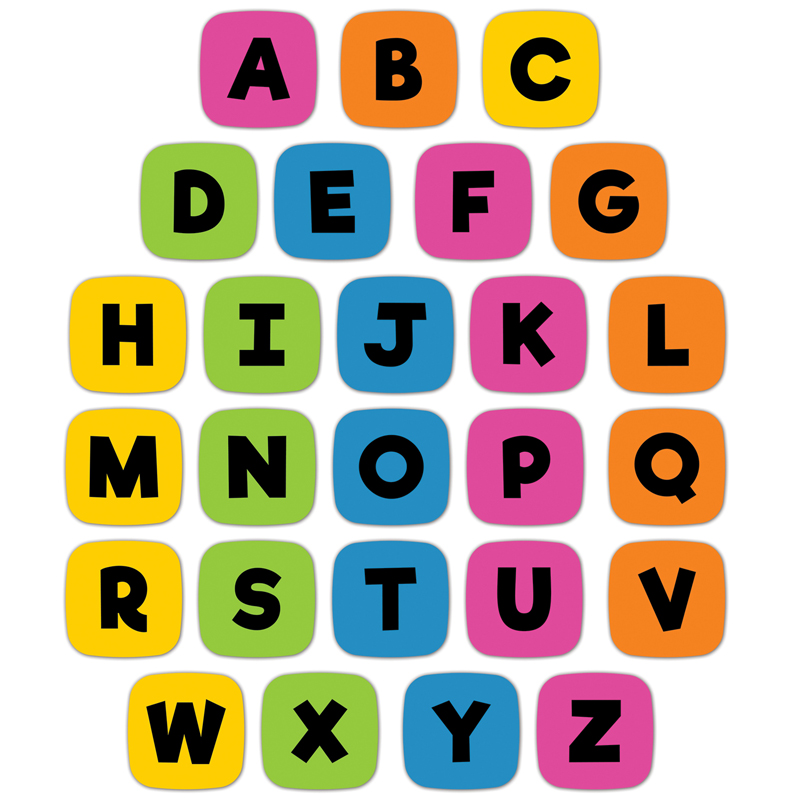 Carson Dellosa Education Edu Clings Silicone Set Alphabet Manipulative