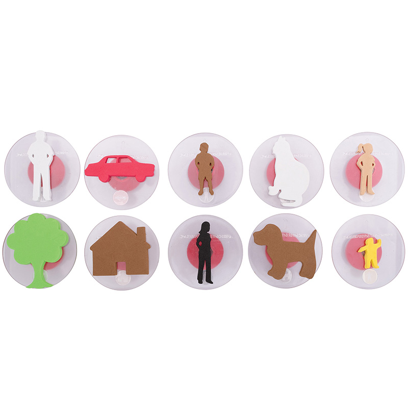 READY 2 LEARN™ Giant Stampers - Family Members - Set of 10 - Zuma