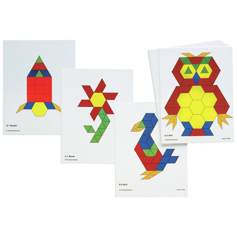 Pattern Block Activity Cards The School Box Inc pattern-block-activity-cards-the-school-box-inc