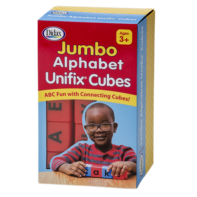 Jumbo Alphabet Unifix Cubes - The School Box Inc