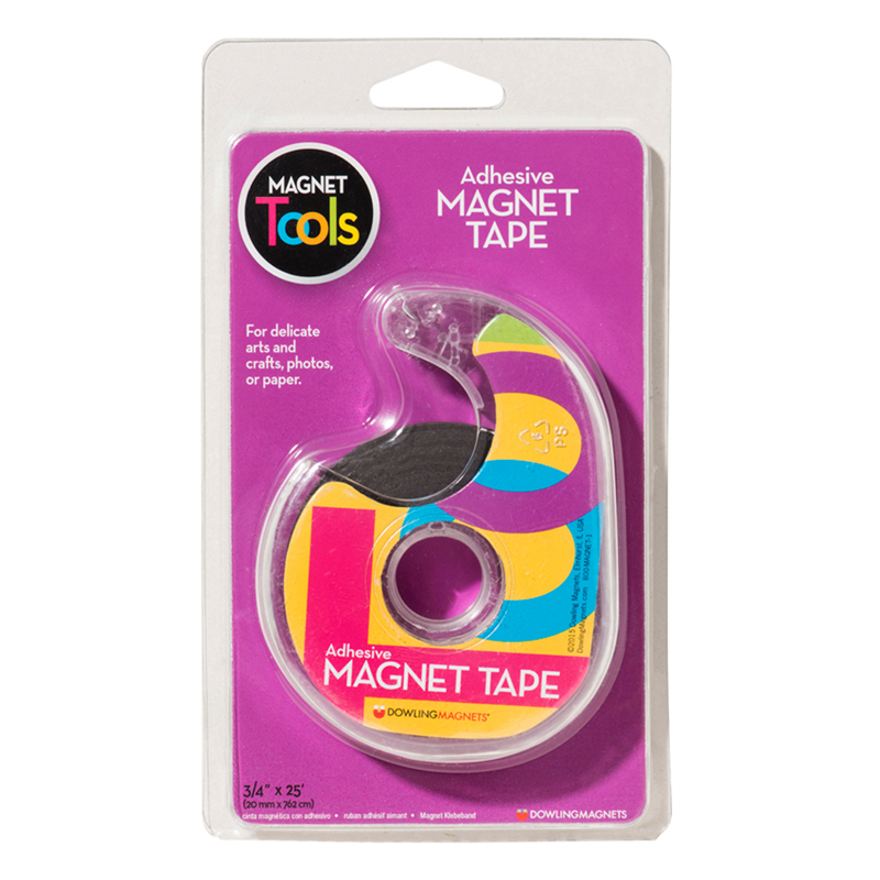 Magnet Tape 3 4 X 25 Adhesive Back The School Box Inc