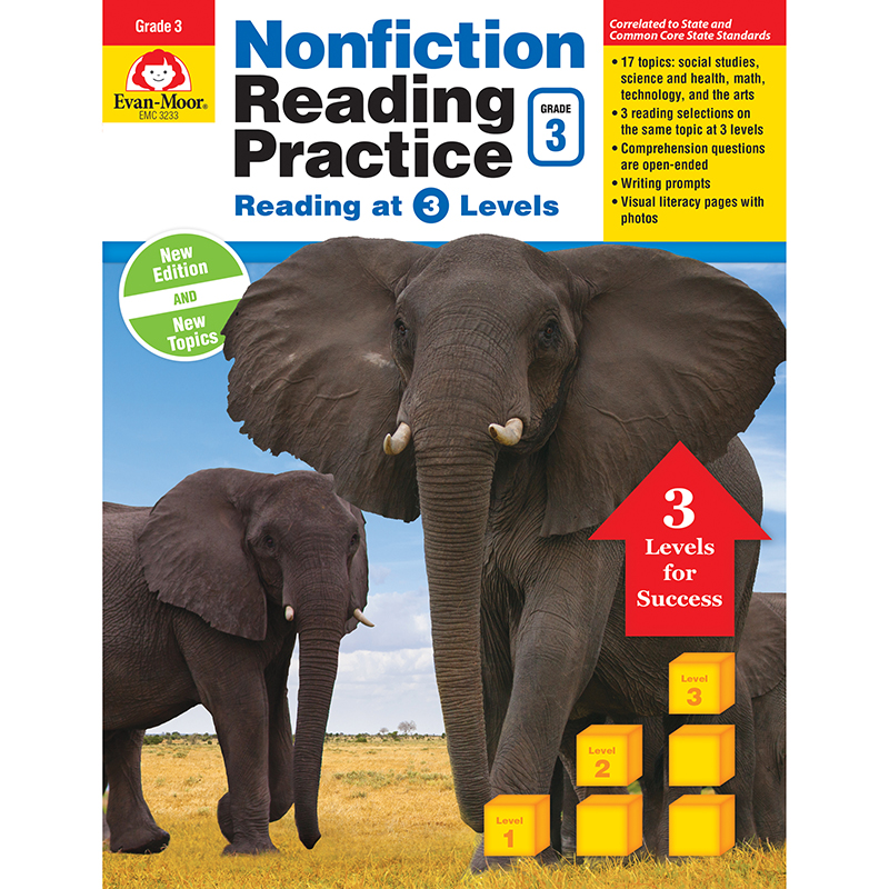 Nonfiction Reading Practice Gr 3 - The School Box Inc