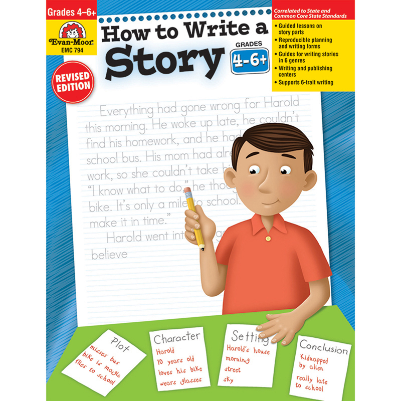 How To Write A Story Gr 4-6 - The School Box Inc
