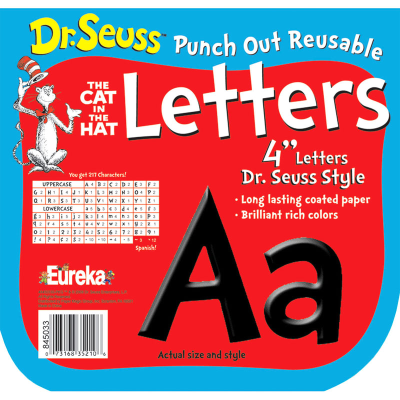 Pre-Cut Letters - The School Box Inc