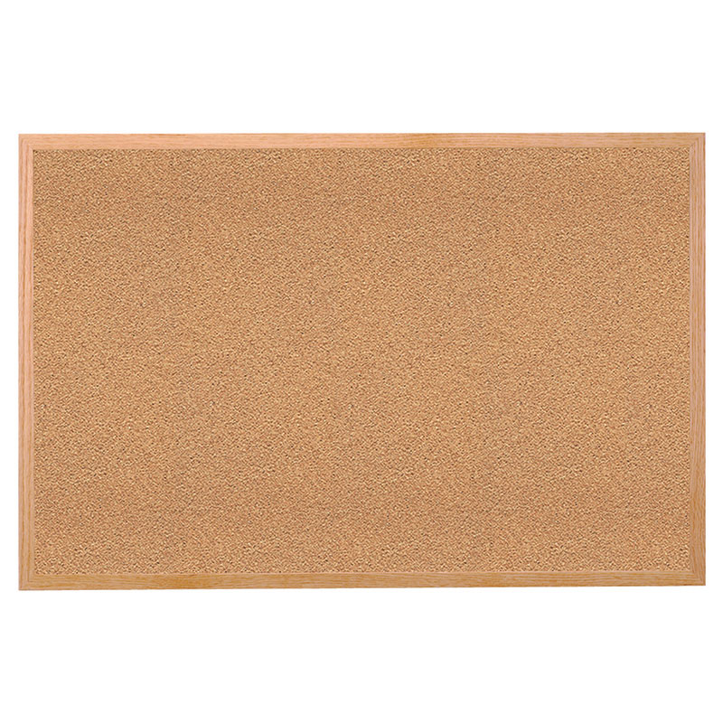 Ghent Natural Cork Bulletin Board With Wood Frame 2 H X 3 W Bluebay 