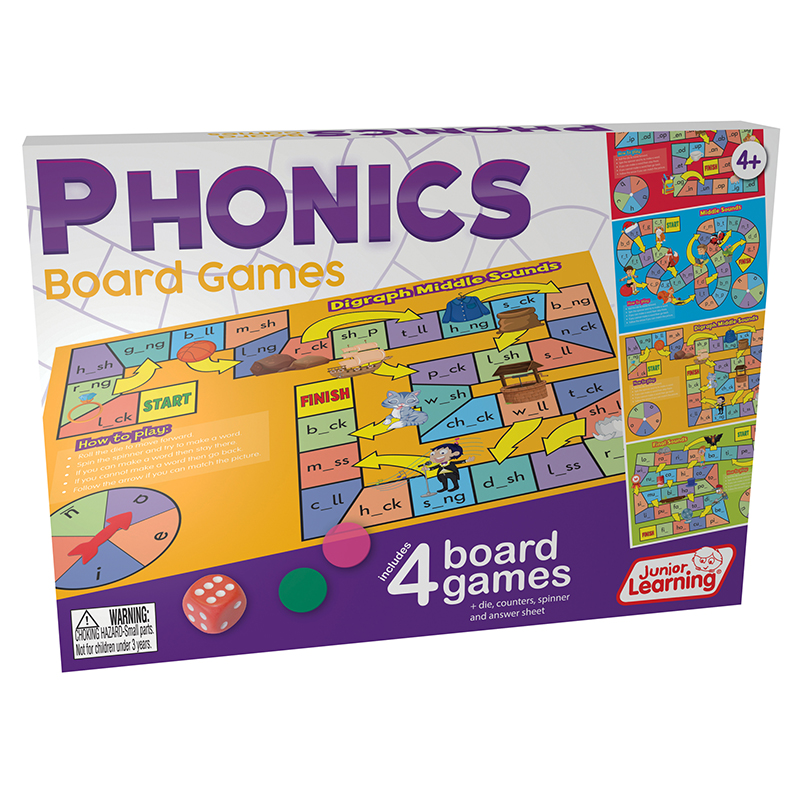 Phonics Board Games - The School Box Inc