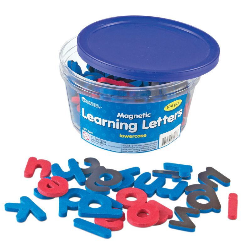 Magnetic Learning Letters Lowercase - The School Box Inc