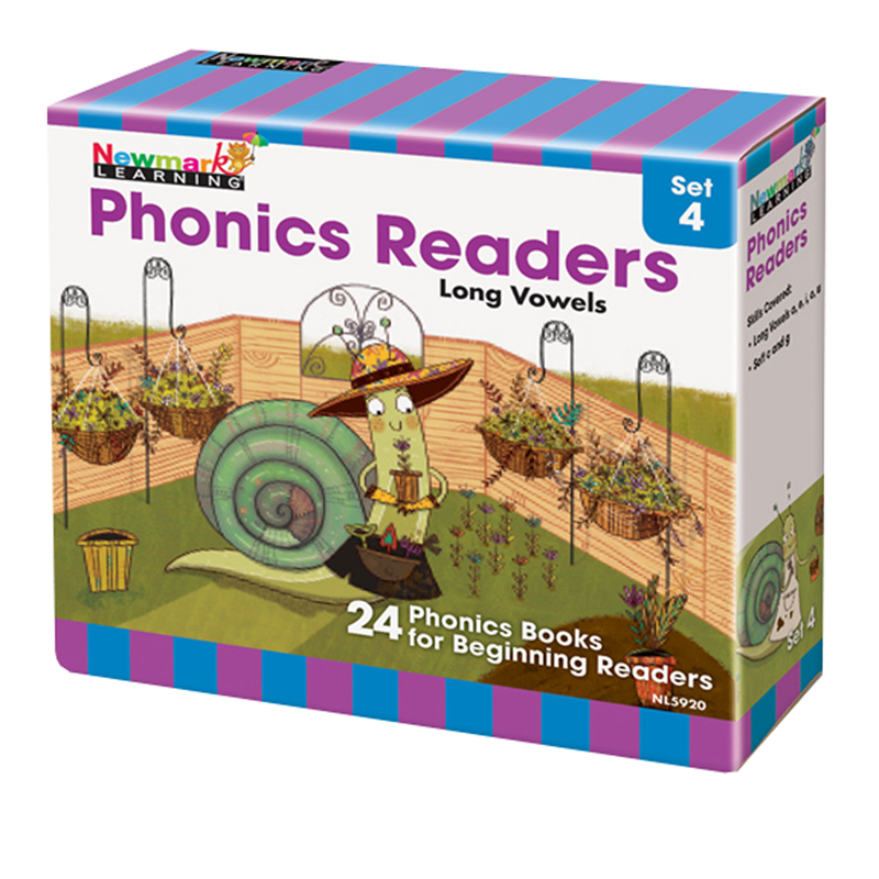 Newmark Learning Phonics Boxed Readers Set 4: Long Vowels - Zuma
