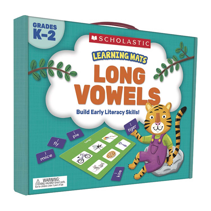 Learning Mats Long Vowels - The School Box Inc