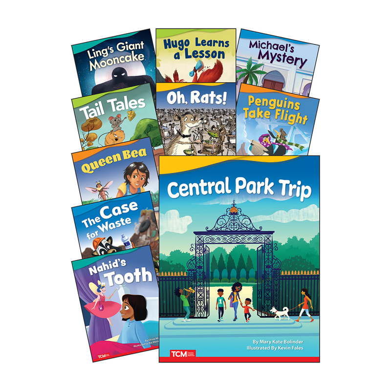 Teacher Created Materials Literary Text Grade 1 Readers Set 1 10-Book ...