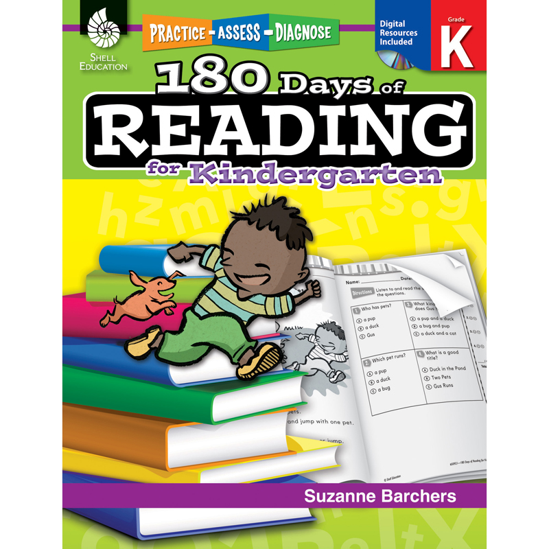 180 Days Of Reading Book For Kindergarten The School Box Inc