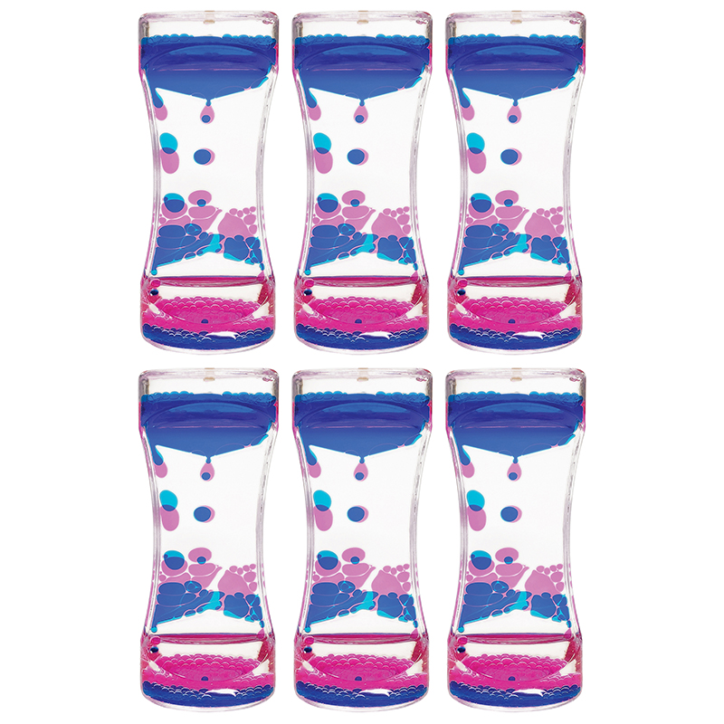 Teacher Created Resources® Blue & Pink Liquid Motion Bubbler, Pack of 6 - KEEP UP THE GOOD WORK
