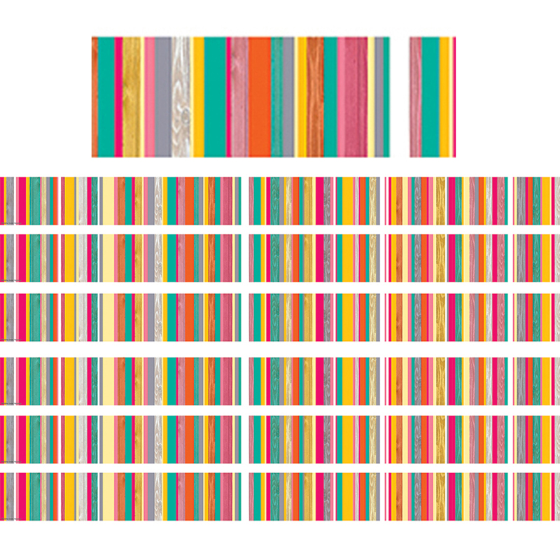 Colorful Striped Border