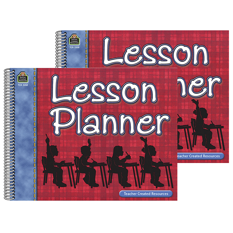 Teacher Created Resources® Lesson Plan Book, 112 Pages, Pack of 2 - Zuma