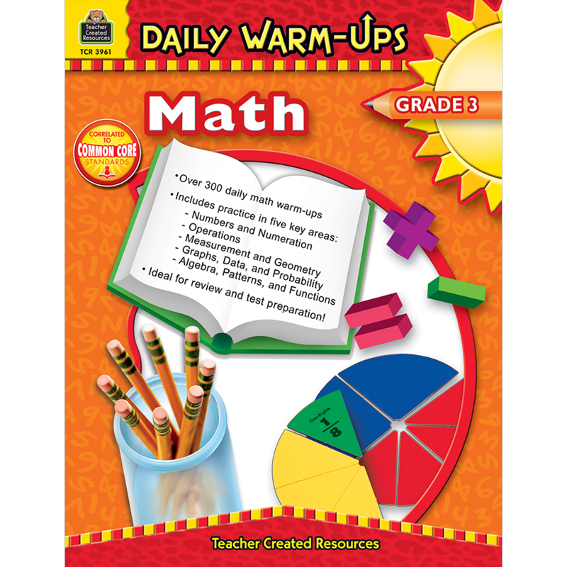Daily Warm-Ups Math Gr 3 - The School Box Inc
