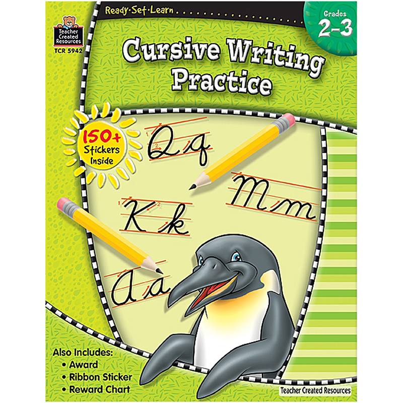 Cursive Writing Practice Gr 2 3 The School Box Inc