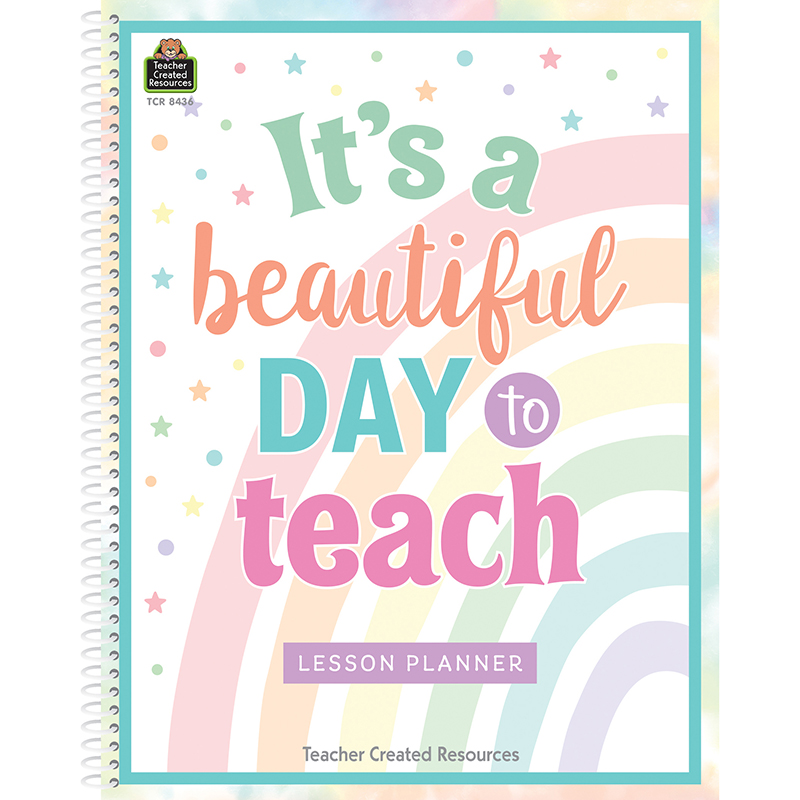 Teacher Created Resources® Pastel Pop Lesson Planner - National Office ...